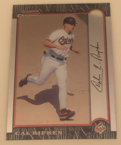1998 BOWMAN CHROME CAL RIPKEN 222 Orioles | eBay