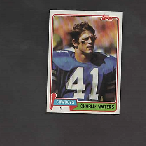 1981 Topps #455 CHARLIE WATERS | eBay