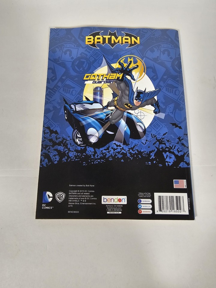 NEW DC Comics Batman Jumbo Coloring & Activity Book 805219165027| eBay