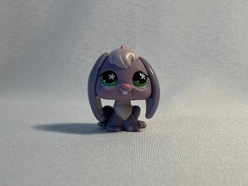 Littlest Pet Shop | Lop Ear Bunny | Lavender Purple With Green Eyes ...