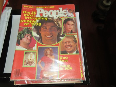 The 25 Most Intriguing People of 1978 , People Magazine , 12/25-1/1/79 ...