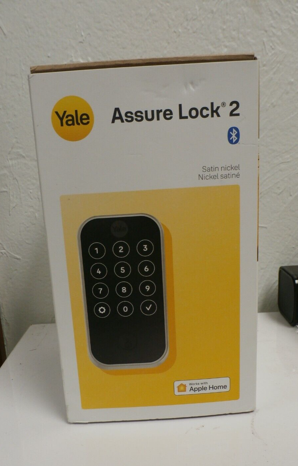 Yale Assure Lock 2 Touchscreen with Bluetooth Satin Nickel YRD420-BLE ...