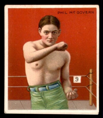 1910 T218 Champions Boxing #96 Phil McGovern (Boxer) VG/EX | eBay