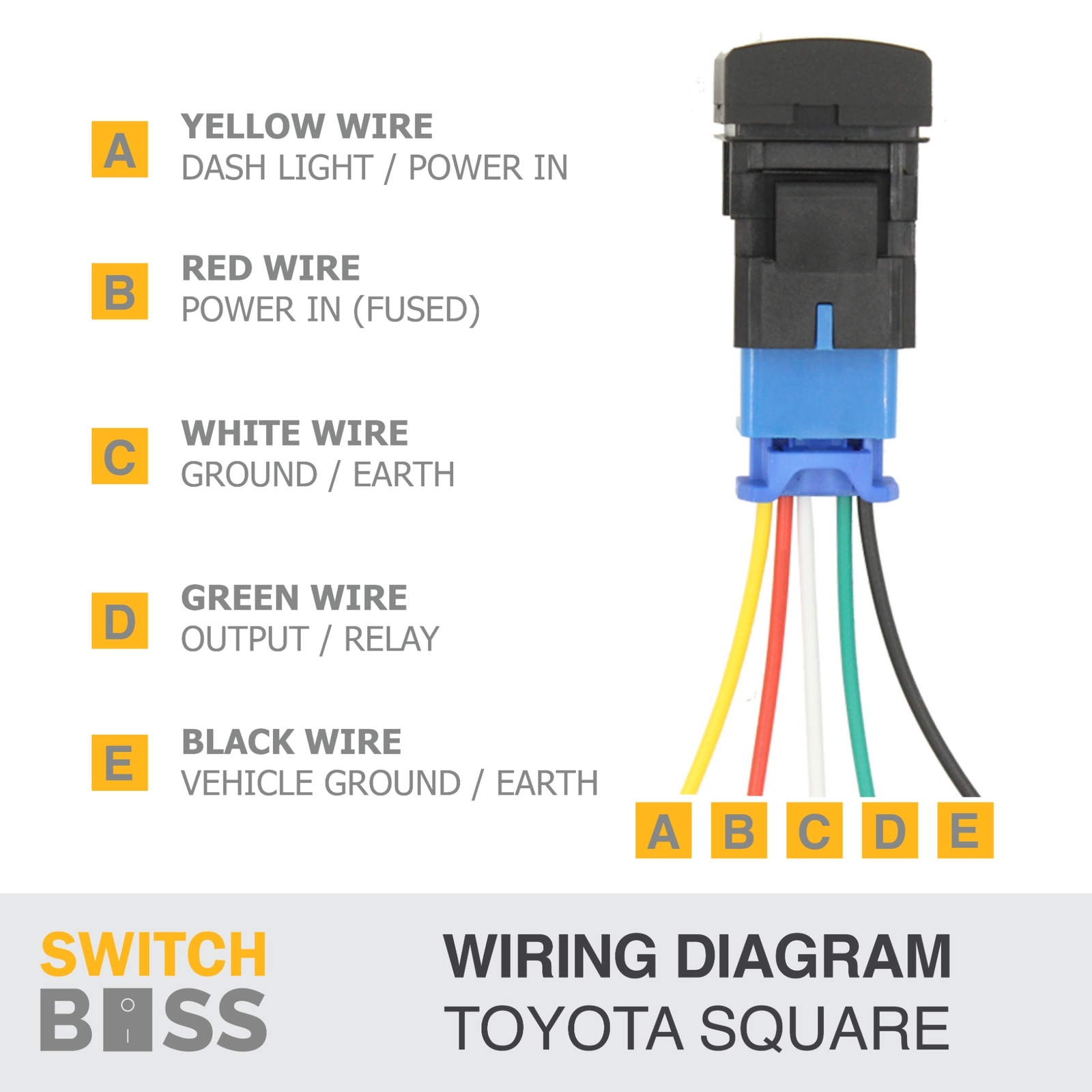 AIR COMPRESSOR - LED Push Switch - Suit Toyota Square Landcruiser Prado ...