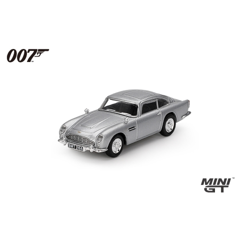 ASTON MARTIN DB5 JAMES BOND "THUNDERBALL" 1965 SILVER BLISTER 1:64 Mini ...