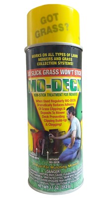 3 PACK MO-DECK Non-Stick Coating for Mower Decks, John Deere,Cub Cadet ...