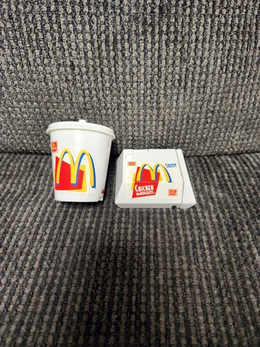 McDonald's Food Foolers Lot of 2 Happy Meal Toys (1999) | eBay