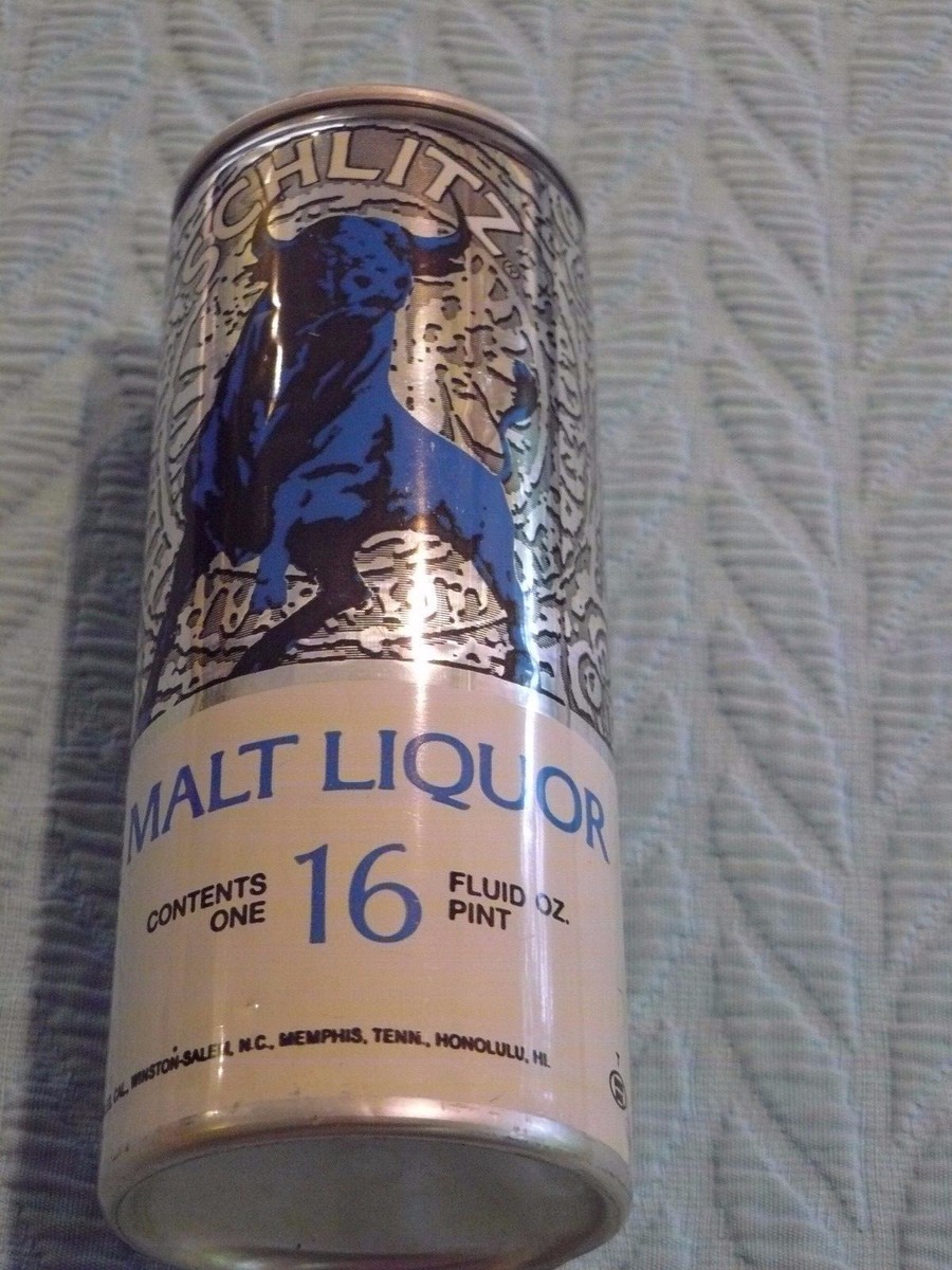 Schlitz Malt Liquor Beer Vintage Schlitz Malt Liquor 3 D Bull Light Up