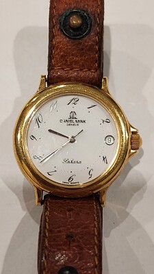 Daniel Mink Geneve Watch Quartz 1035 Swiss Made | eBay