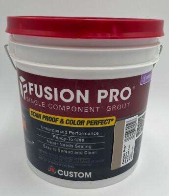 Fusion Pro #380 Haystack 1 gal. Single Component Stain Proof Grout | eBay