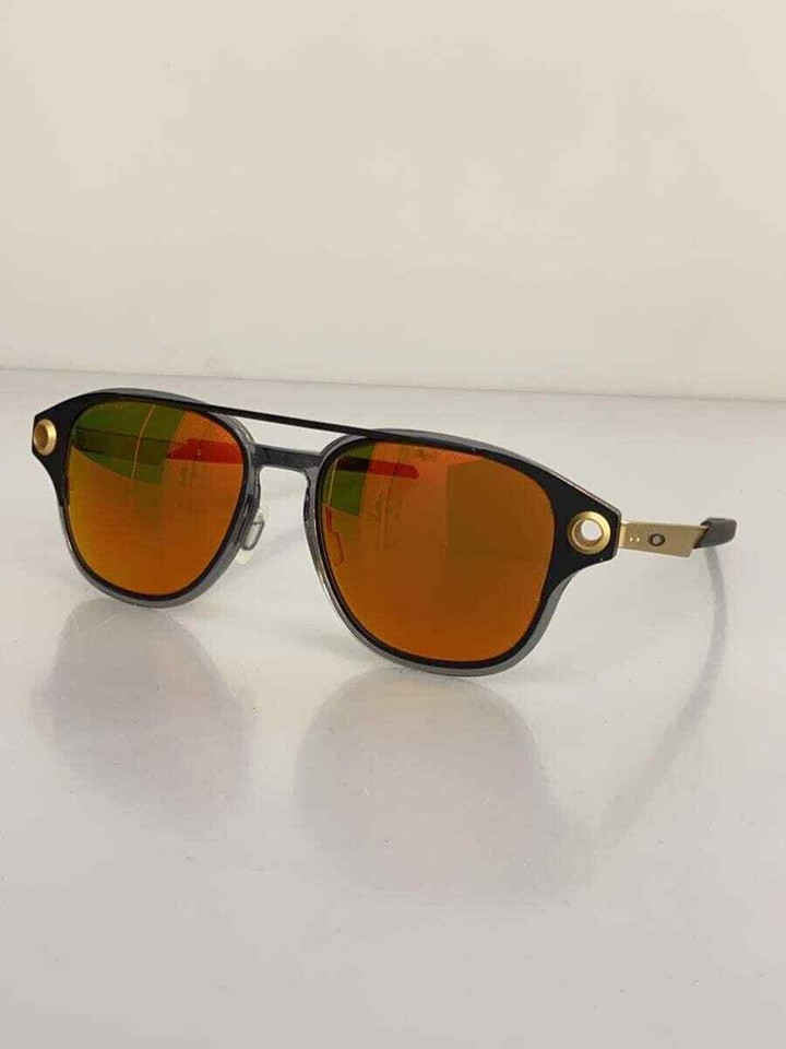 OAKLEY COLDFUSE Lens Scratched Sunglasses Titanium BLK Men's OO6042 ...
