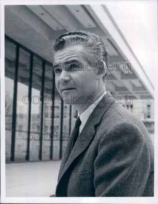 1965 Theater Director Jules Irving San Francisco Actor Workshop Press ...