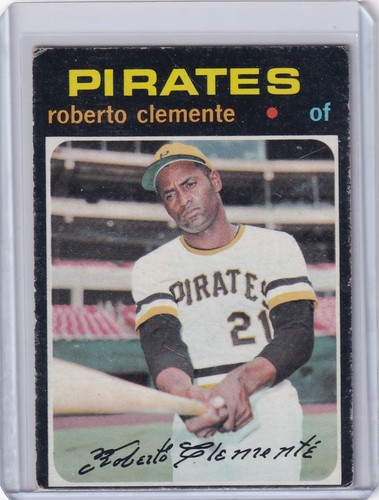 1971 Topps Baseball #630 Roberto Clemente - Pittsburgh Pirates | eBay