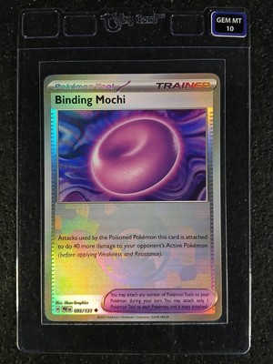 2025 Prismatic Evolutions Binding Mochi 095/131 Pokeball - Taby Card ...