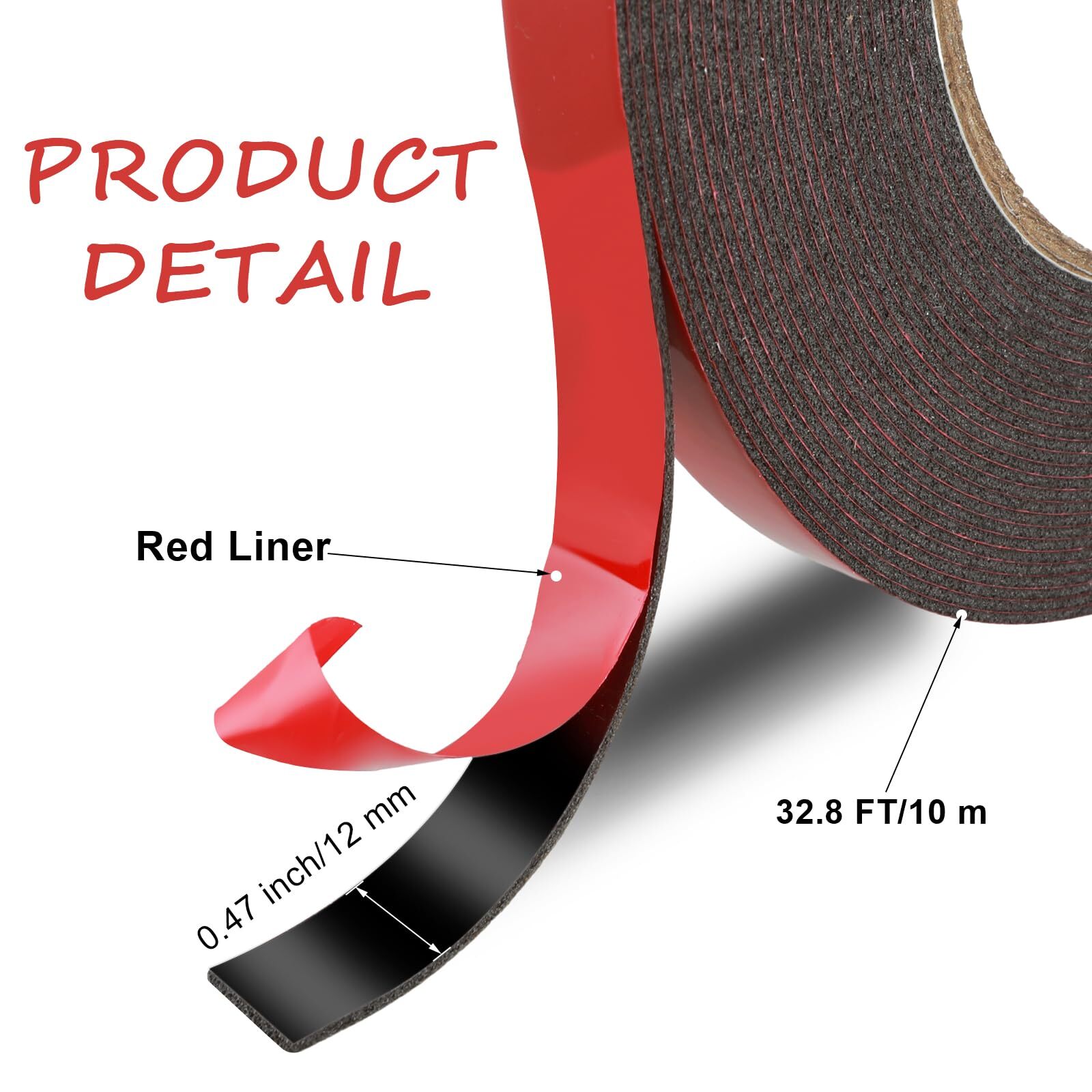 Heavy Duty Double Sided Tape Waterproof Mounting Tape Super Strong Two ...