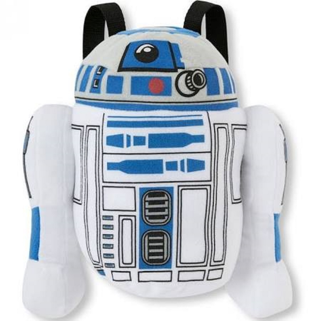 Disney Star Wars R2D2 Robot 12" Plush Backpack Tote-Licensed Products ...
