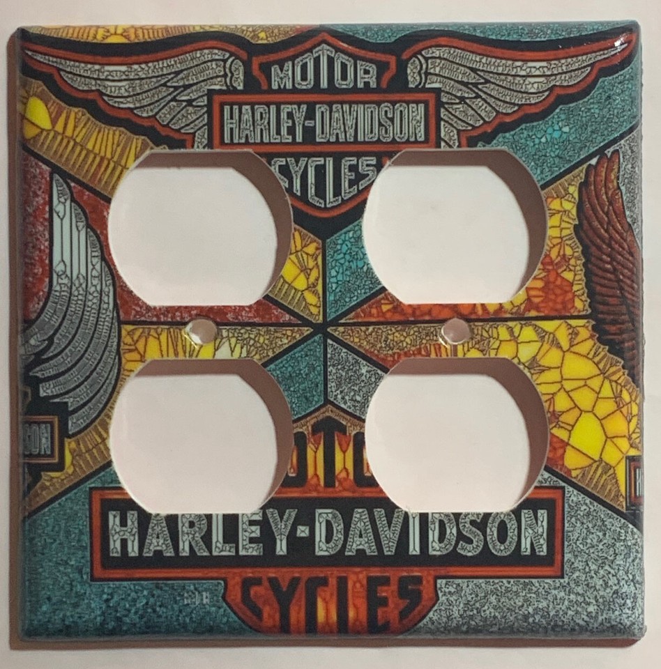 Harley-Davidson MotorCycles Light Switch Outlet Wall Cover Plate Home ...