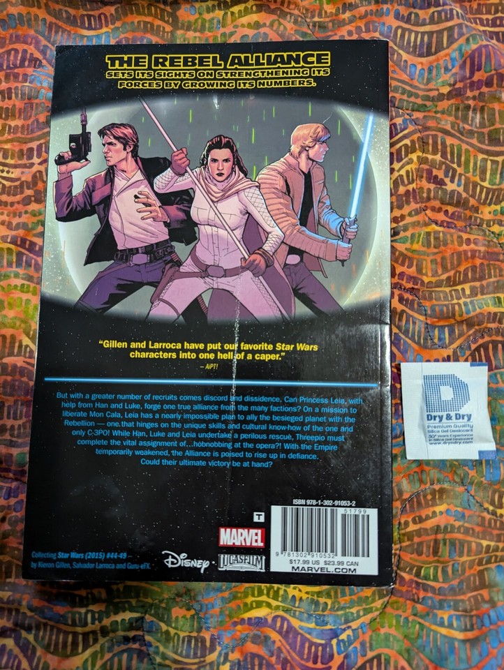 Star Wars Vol. 8 Mutiny At Mon Cala Marvel Graphic Novel Comic Book | eBay