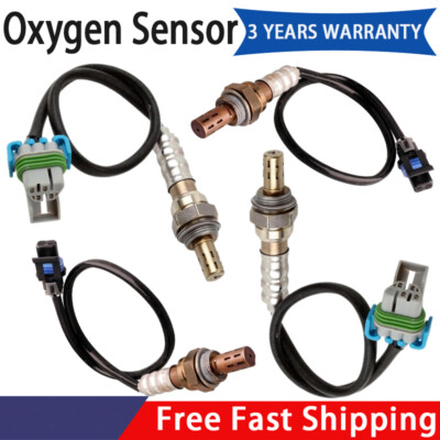 4pcs Oxygen Sensor For Chevy Silverado Avalanche Suburban Tahoe GMC ...