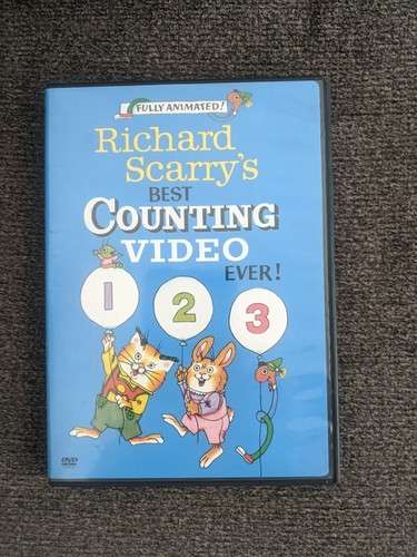 Richard Scarry's Best Counting Video Ever DVD Animated Children Classic ...