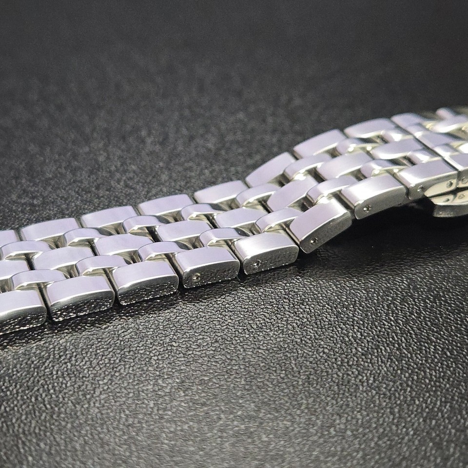 Rare and beautiful stainless steel watch bracelet/watch band solid ...