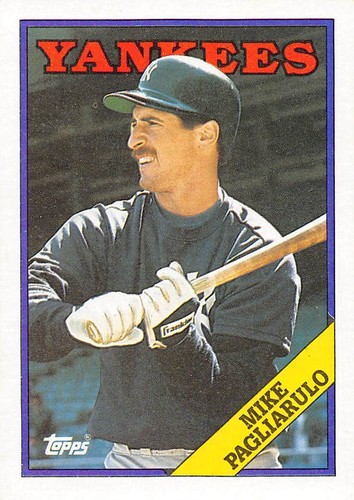 Mike Pagliarulo 1988 Topps 435 New York Yankees Baseball Card | eBay