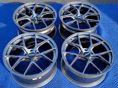 18" Lightweight forged VW Golf GTI MK6 MK7 Speedwell grey / black ...