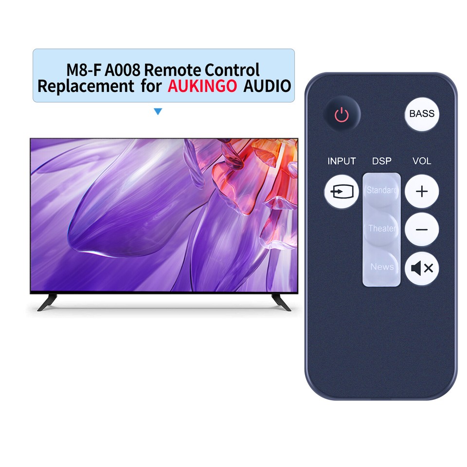 Remote Control For Insignia RMC-SB212 SoundBar Home Theater Speaker ...