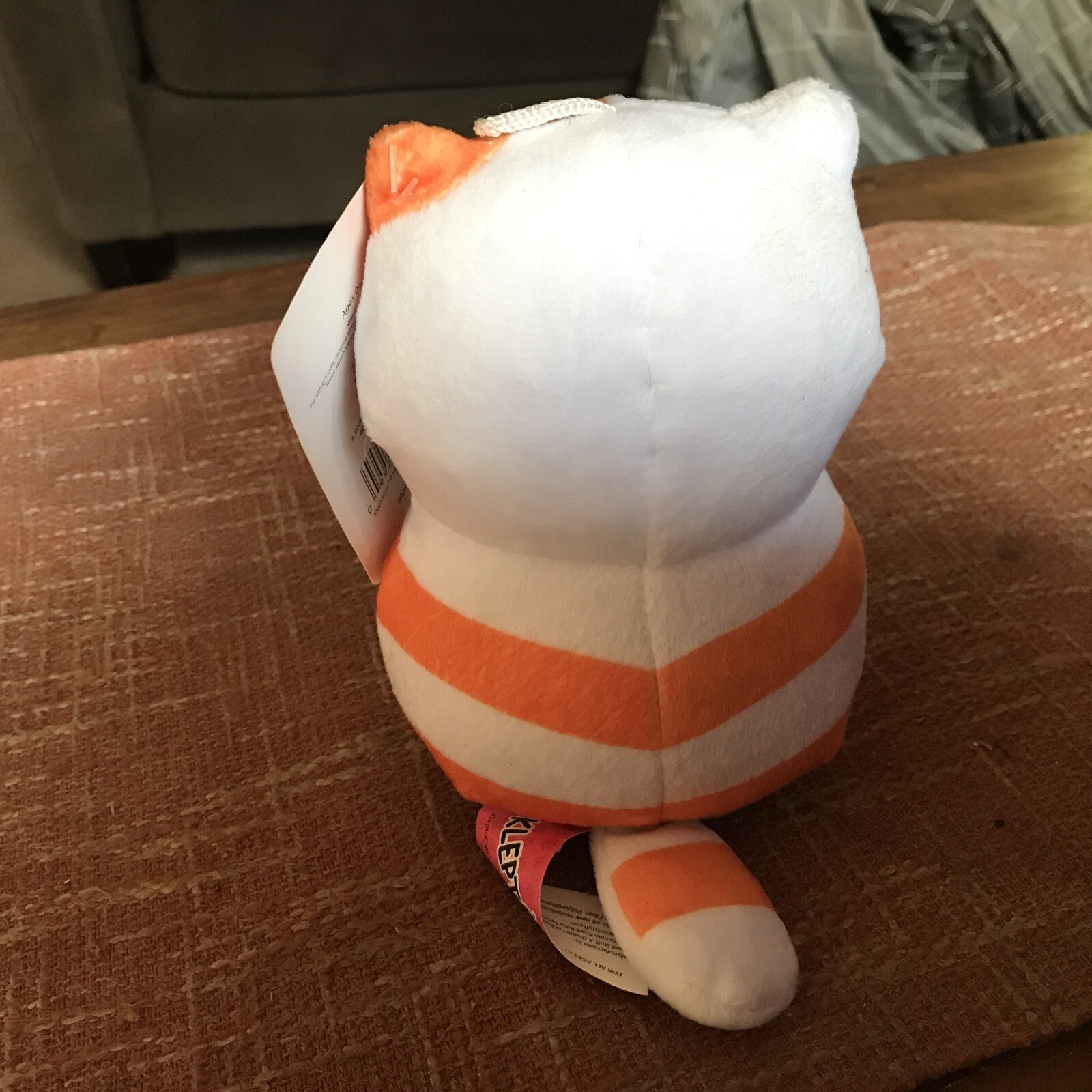 KLEPTOCATS PLUSH White Orange GOOD STUFF CAT Hyperbeard Doll stuffed ...