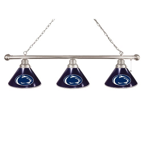 Penn State Nittany Lions 3 Shade Pool Table Light Billiard Lamp ...