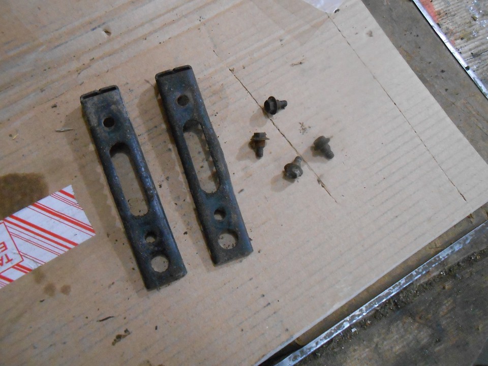 Honda Rincon 680 TRX680 TRX 680 2009 09 foot well rest grips bolts ...