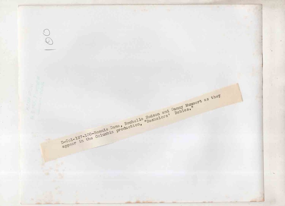 jo-5284 1941 orig photo Rochelle Hudson, Danny Mummert, Bonnie Irma ...