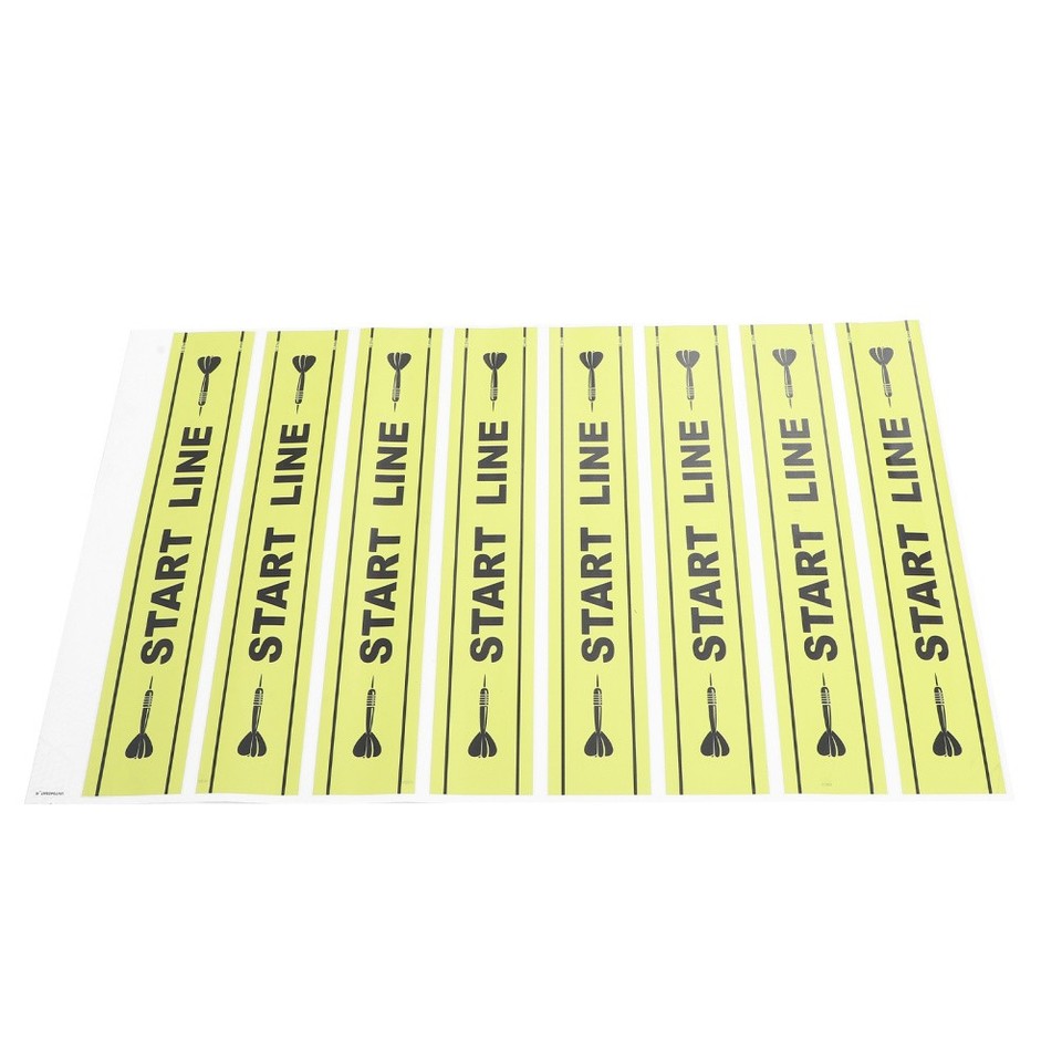 1 Sheet Throw Game Ground Marker Ground Line Notice Line Throw Notice ...