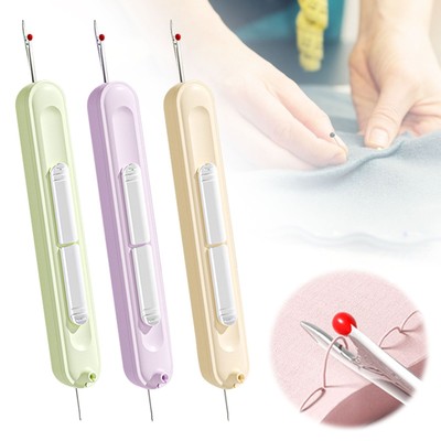 2-in-1 Needle Threader Seam Ripper Hand Sewing Needle Threader For ...