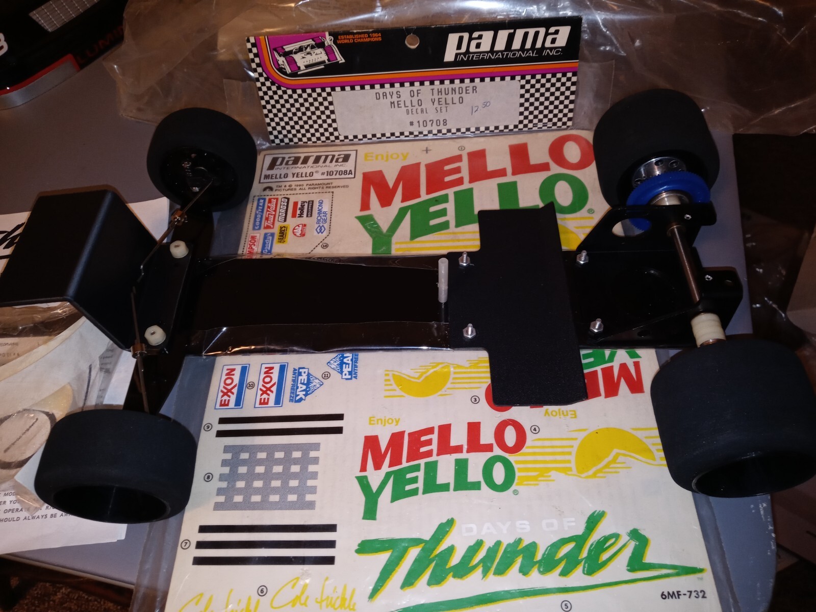 1/10 PARMA DAYS OF THUNDER RC CAR + MANY EXTRAS SHIPPED IN A BULL HEAD ...