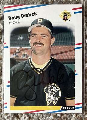 Doug Drabek signed 1988 Fleer - Pirates | eBay