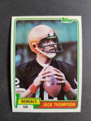 1981 Topps JACK THOMPSON card # 81 [card 3] | eBay