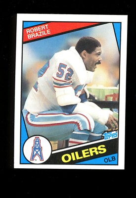 1984 Topps #76 Robert Brazile Houston Oilers | eBay