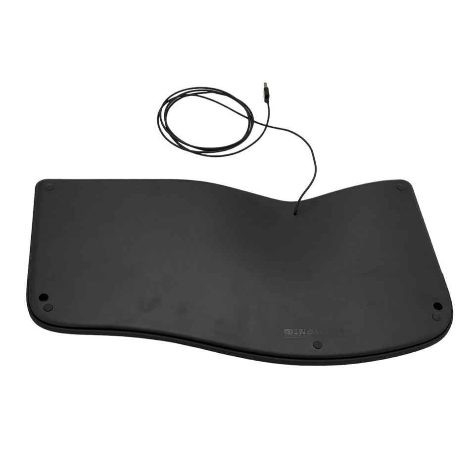 Microsoft Model 1878 Wired USB Ergonomic Keyboard Tested Excellent | eBay