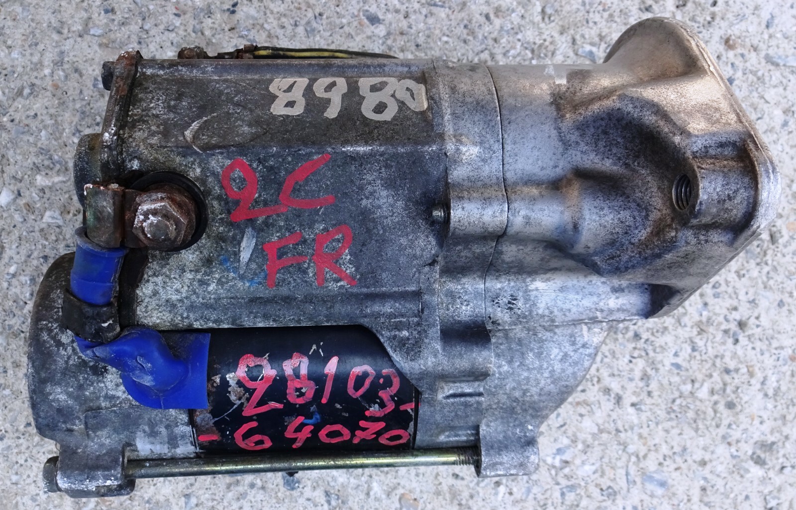 TOYOTA STARTER 2C DIESEL FWD 28100-64070 Denso 10 teeth/splines | eBay