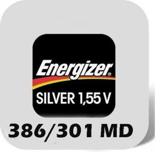2x Energizer Special Battery 386 Watch Battery SR43 SR1142SW ...