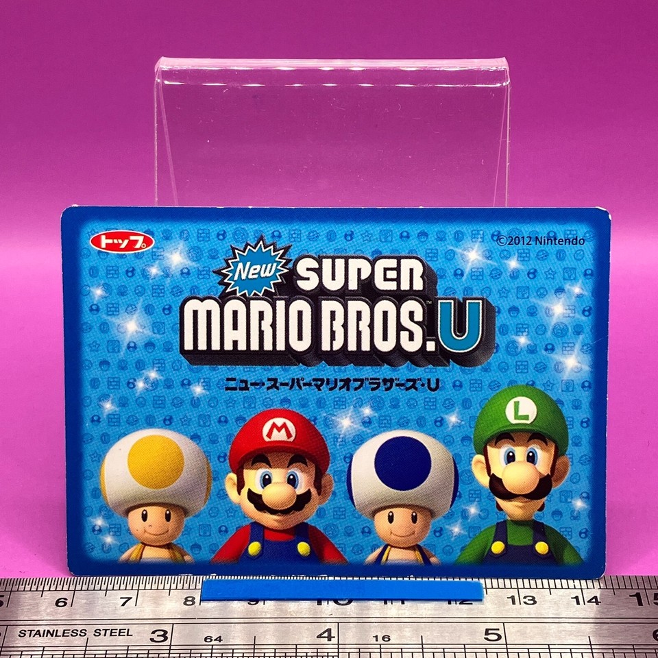 invincible Mario Super Mario Bros Trading Card Nintendo Top TCG ...