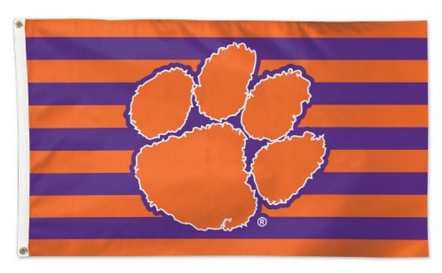 University of Clemson Tigers 3' x 5' Deluxe 2 Sided Flag | eBay