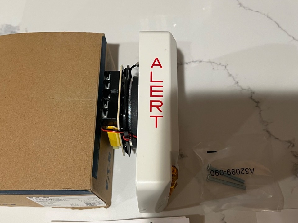 NEW Wheelock LSPSTW3-ALA LED3 Series Fire Alarm Alert Speaker Strobe ...