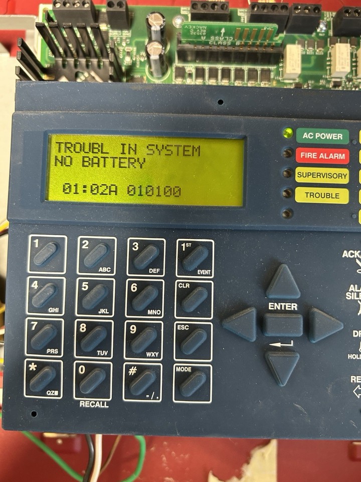 Defaulted Unimode 200UDLS Addressable Fire Alarm Control Panel | eBay