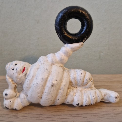 Vintage Cast Iron Michelin Man Advertising Paperweight Ornament ...