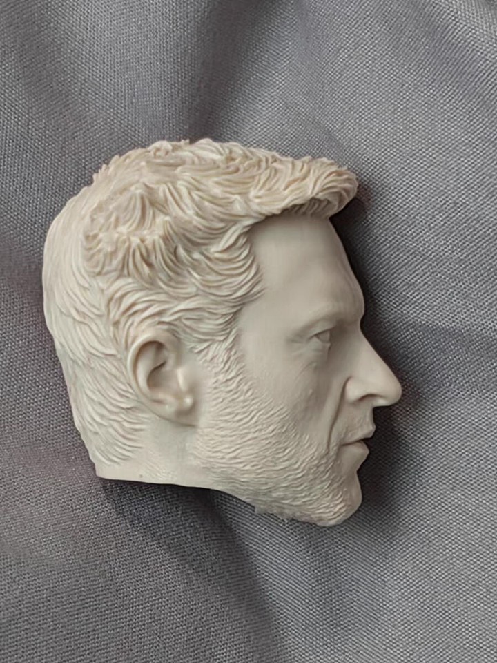 X-Men Wolverine Hugh Jackman 1/6 Scale Head Carving Model Figure ...