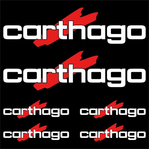 carthago XL aufkleber sticker wohnmobil camper wohnwagen caravan 6 ...