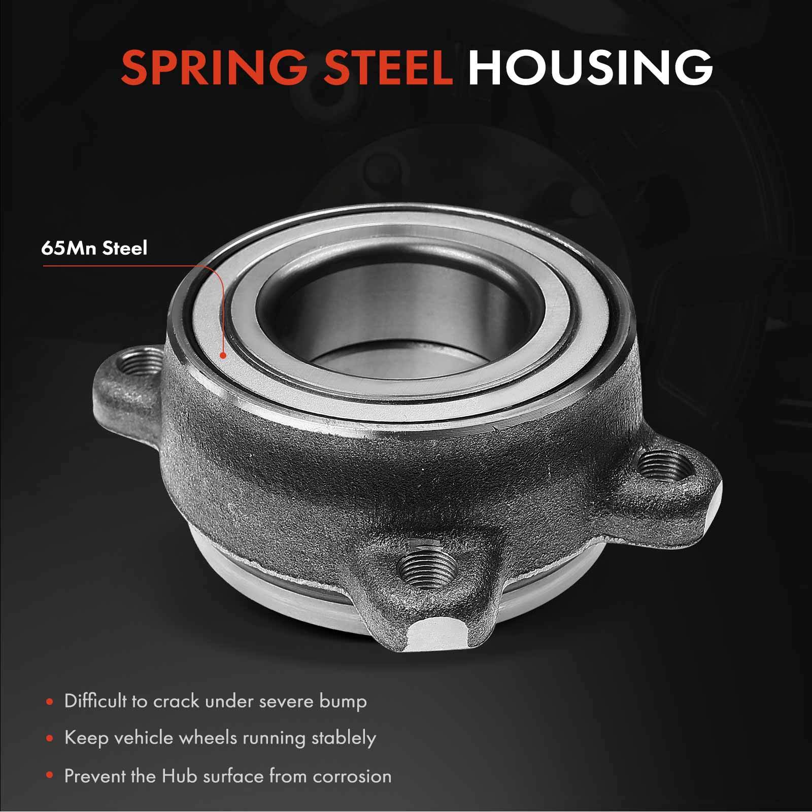 2x Wheel Bearing Hubs Front Rear for Porsche 911 VW Cayenne Touareg ...