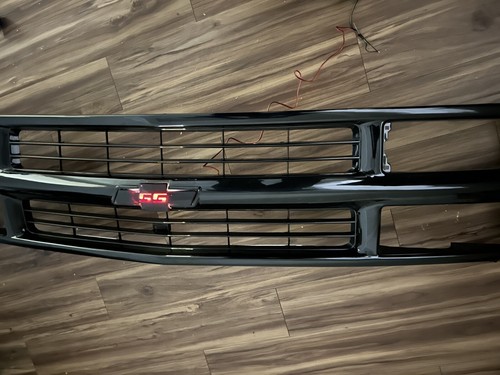 Grille For 94-99 OBS With Custom Led Ss Logo For Chevrolet K1500 C1500 ...